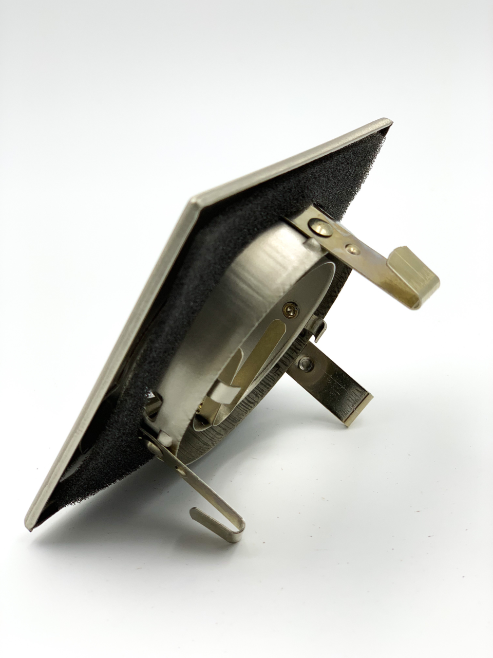 3 inch Recessed Can Light,Square Trim,Adjustable 30°, Satin Nickel ...