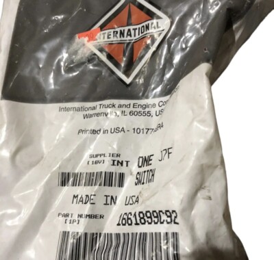 1661899C92 international Navistar OEM switch (cont370box8) | eBay