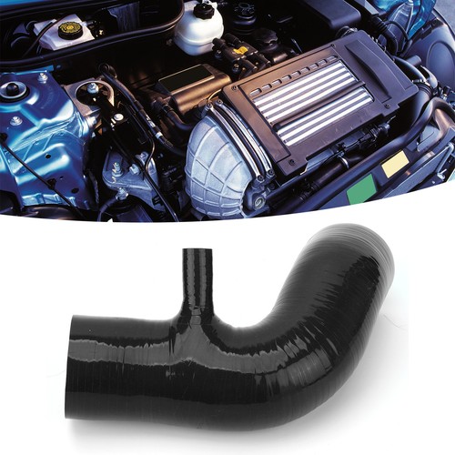 Black Silicone Intake Hose Pipe Improved Airflow for Cooper S R53 2001 ...