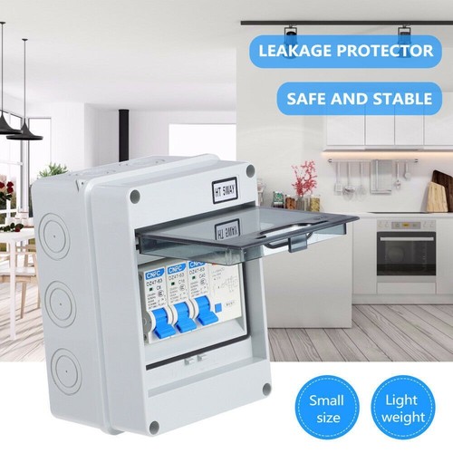 Enclosure for Electronics Circuit Breaker 5 Way Fuse Box Garage ...