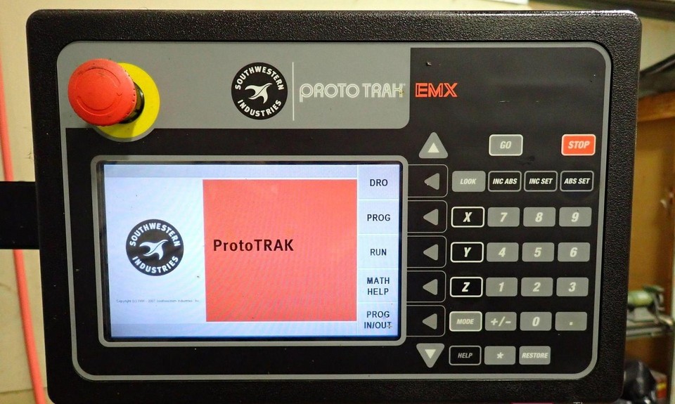 2012 Southwestern Industries TRAK K3 EMX CNC Knee Mill 2 Axis, 10" x 50 ...