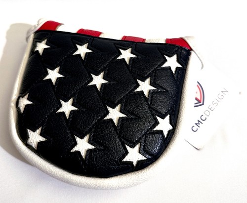 CMC Design USA Mallet Putter Headcover - Limited Edition Red White Blue ...