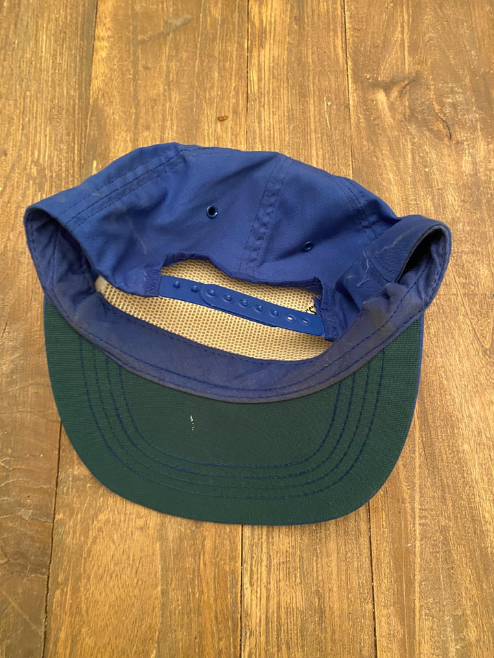 Vintage Michelin Man Michelin Motorcycle Racing Snapback Trucker Hat OS ...