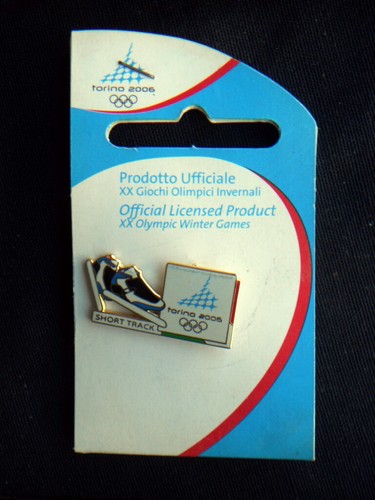 2006 Italy TORINO XX Winter Olympics PIN Original folder SHORT TRACK | eBay