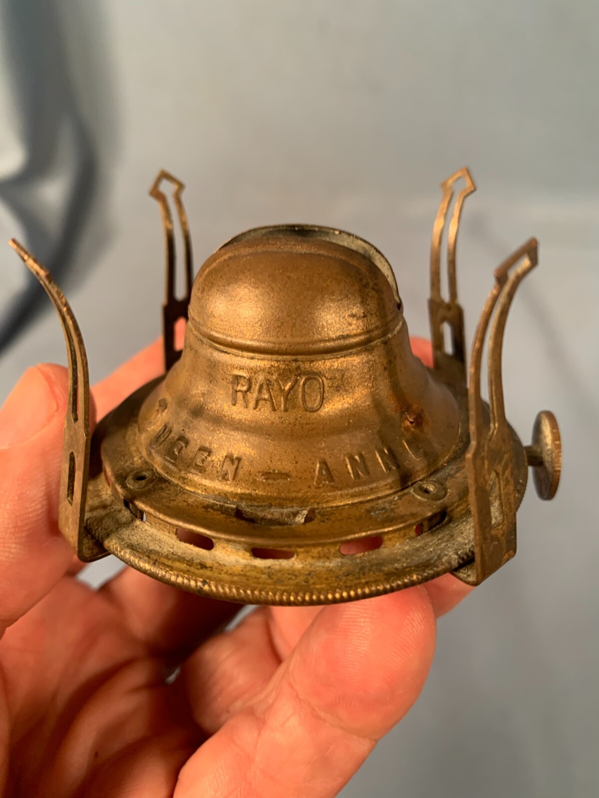 Antique #1 RAYO Queen Anne Brass Burner c1890s Scoville Mfg. Co. | eBay