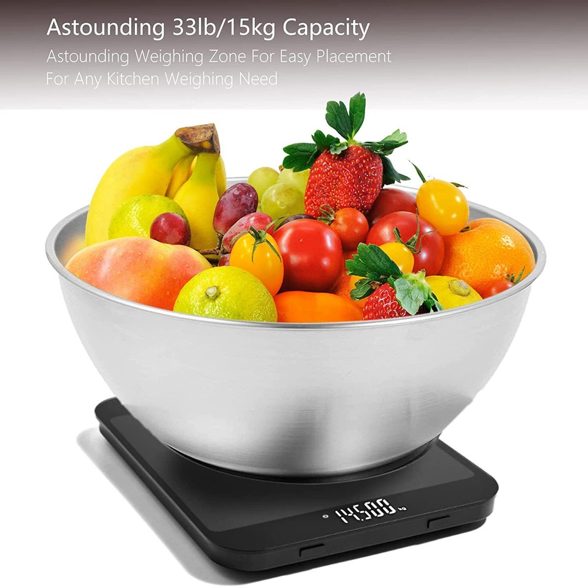 Digital Food Scale Black