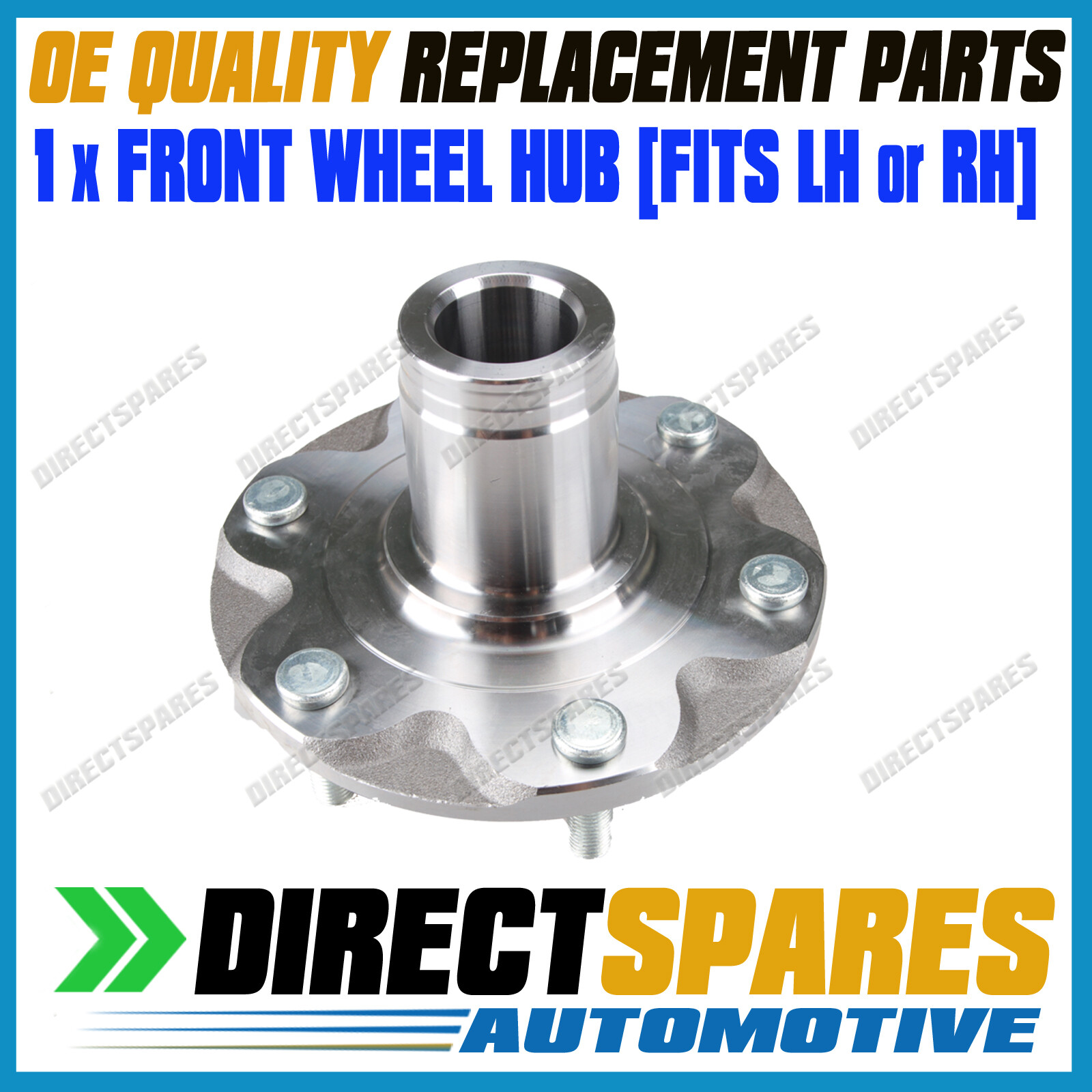 1 x FRONT WHEEL HUB KIT for TOYOTA HILUX 4WD 4X4 GGN25R KUN26R TGN26R ...