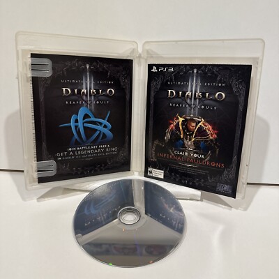 Diablo 3 Reaper of Souls Ultimate Evil Edition PS3 Sony PlayStation 3 ...