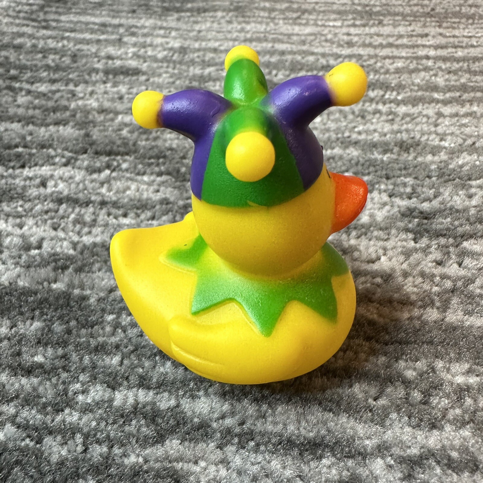 Rubber Duck Joker Jester Decor Car Home Office Cute Mardi Gras Cute ...