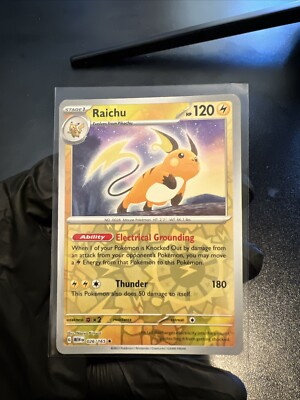 Raichu 026/165 151 Reverse Holo | eBay