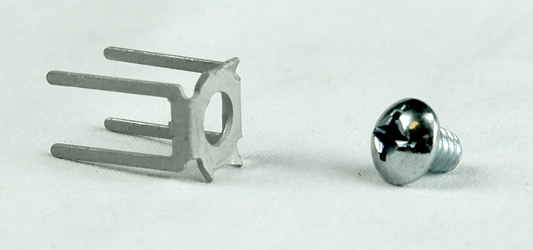 LOT OF 10-Commscope Ground Terminal with #12-24x1/4" Phillips Screw ...