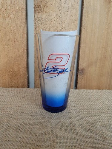 Miller Lite Beer Racing # 2 Kurt Busch Heavy Pint Glass-MINT RARE ...