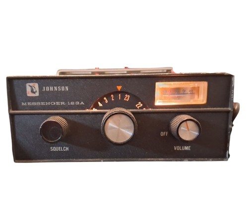 Johnson Messenger 123A 23 Channel CB Radio With Mic (Working) | eBay