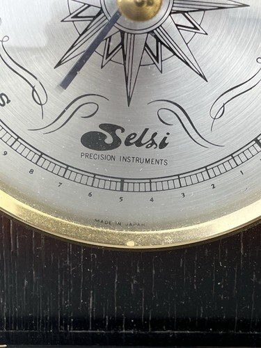 Vintage Selsi Precision Instrument Japan Weather Station Humidity ...