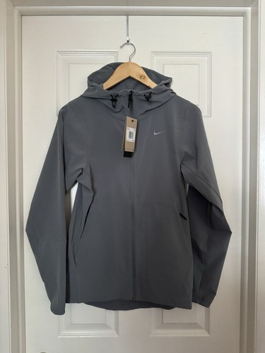 Nike Unlimited Men's 2XS Repel Hooded Versatile Jacket Smoke Grey ...