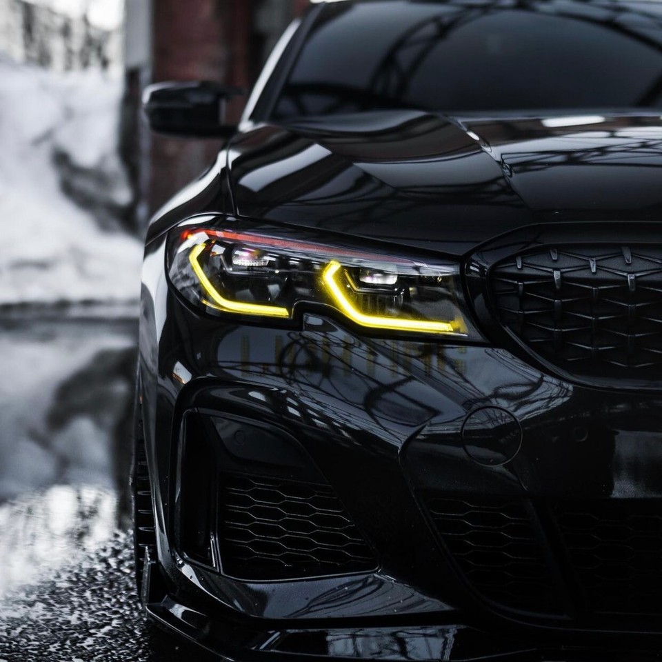 Yellow CSL Daylight module For 2019-2022 BMW G20 G21 330i M340i Laser ...