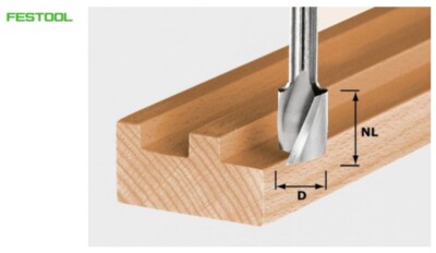 Festool 490948 Spiral Groove Router Cutter HS Spi S8 D14/20 | eBay UK