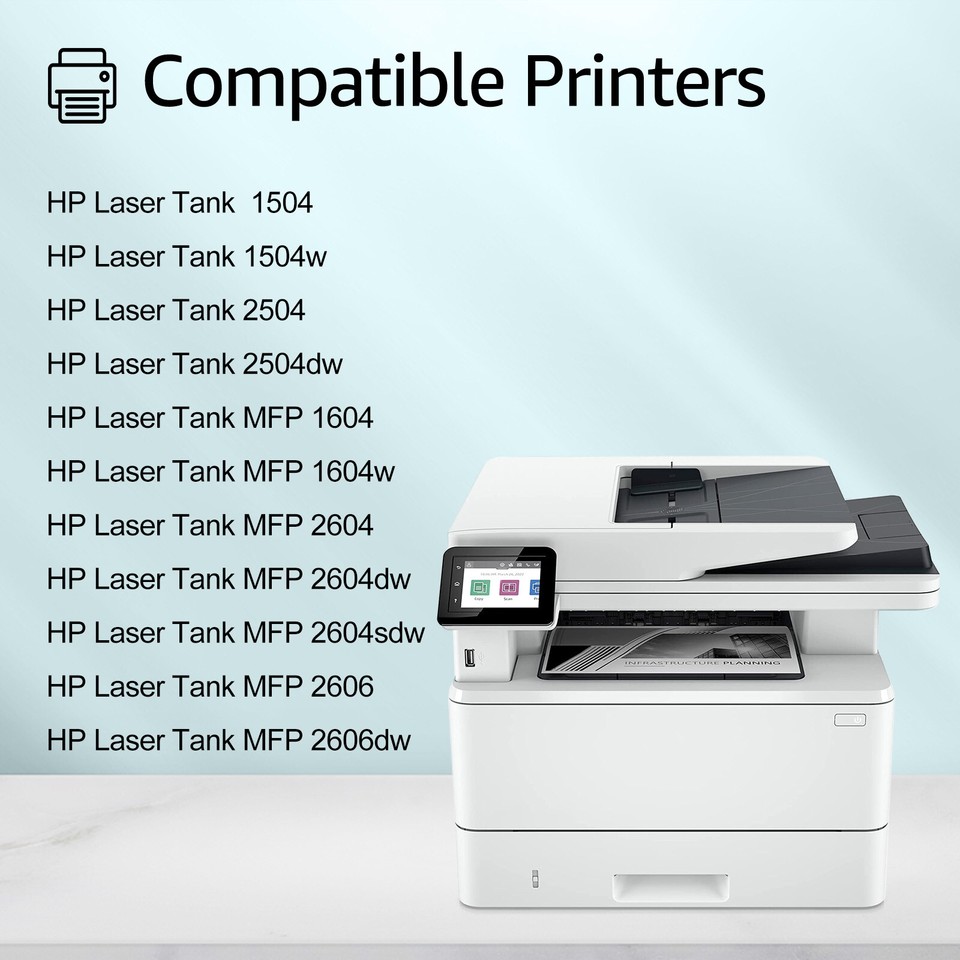 Toner Cartridges Replacement for HP W1530A 153A Toner Reload Kit for ...