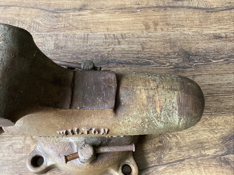 Vintage Wilton Vise HD 9400 Bullet Swivel Bench Anvil 4 Inch Chicago ...