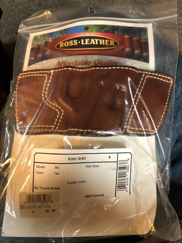 Ross Leather 9S Belt Slide Holster Right Hand Tan | eBay