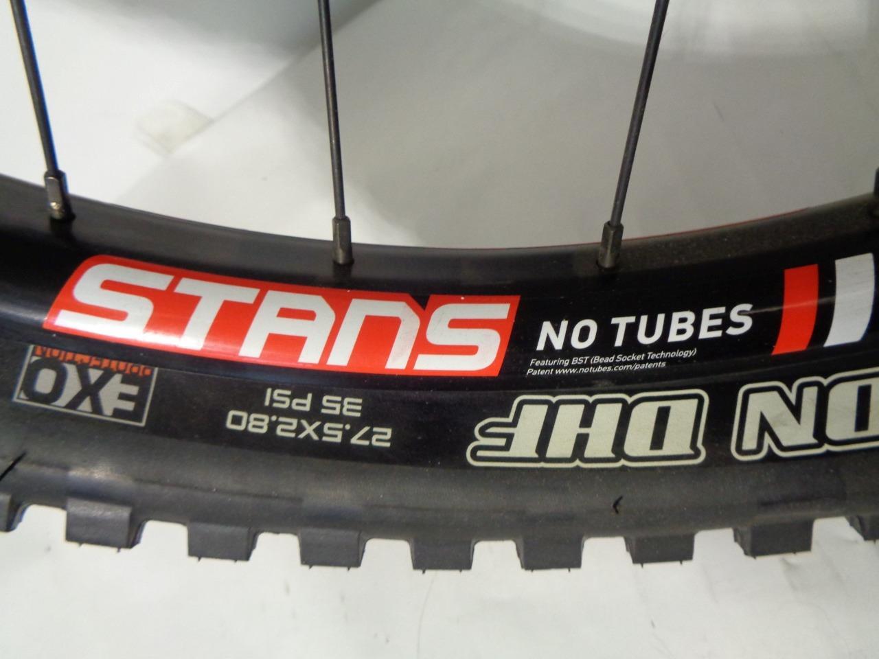 STANS BARON MK3 27.5 WHEELSET W/ MAXXIS MINION DHF 27.5X2.8 TIRES NEW ...
