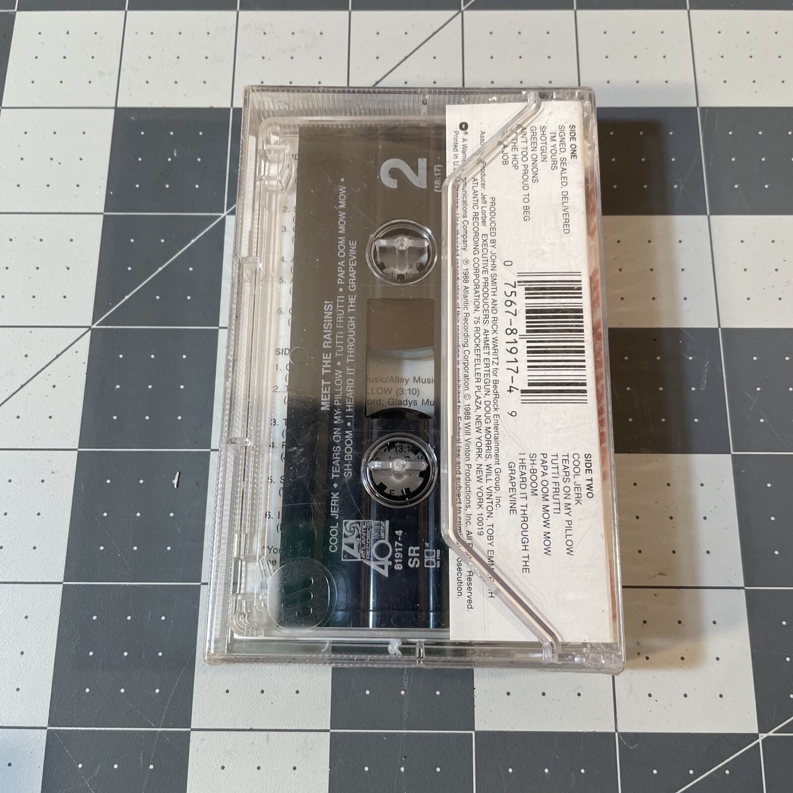 California Rasins Meet The Raisins Soundtrack Album Cassette for sale ...