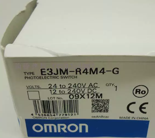 NEW Omron E3JM-R4M4-G Photoelectric Switch Sensor E3JMR4M4G 24~240VAC/VDC | eBay