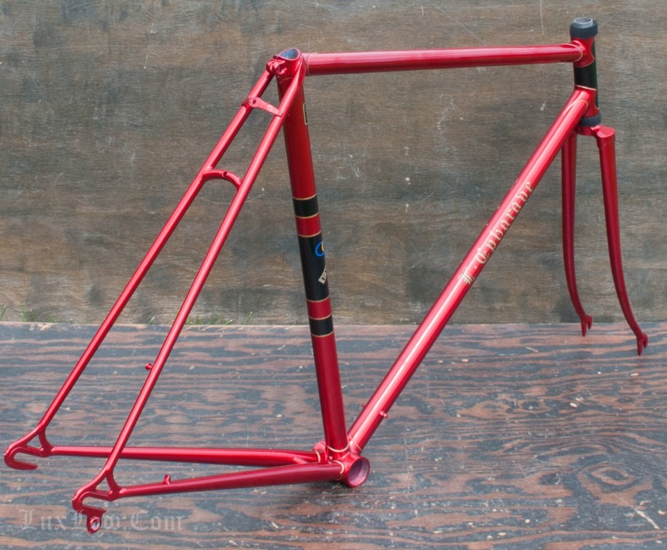 Vintage 56cm Ephgrave Italia RoadBike FRAME FORK 531 Reynolds Steel ...