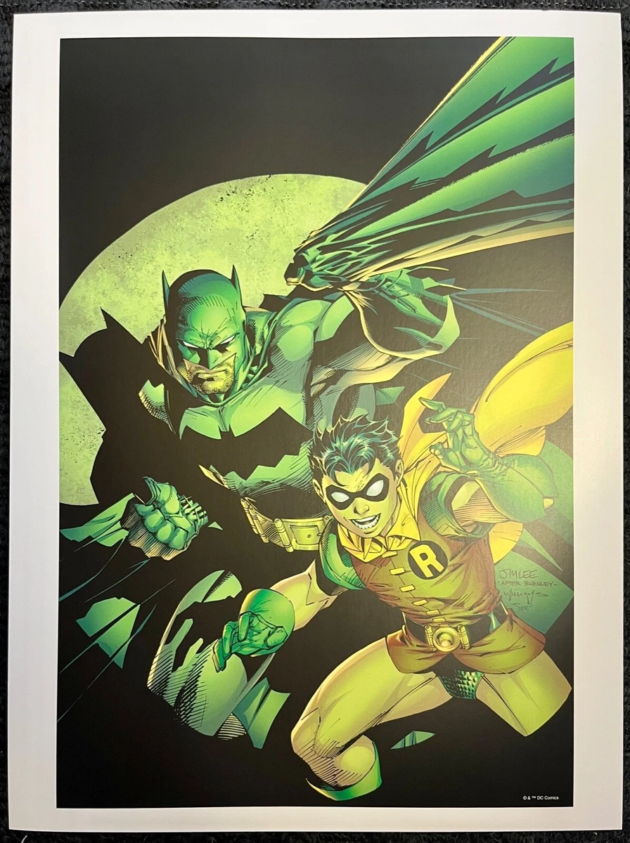 Batman And Robin Comic Poster