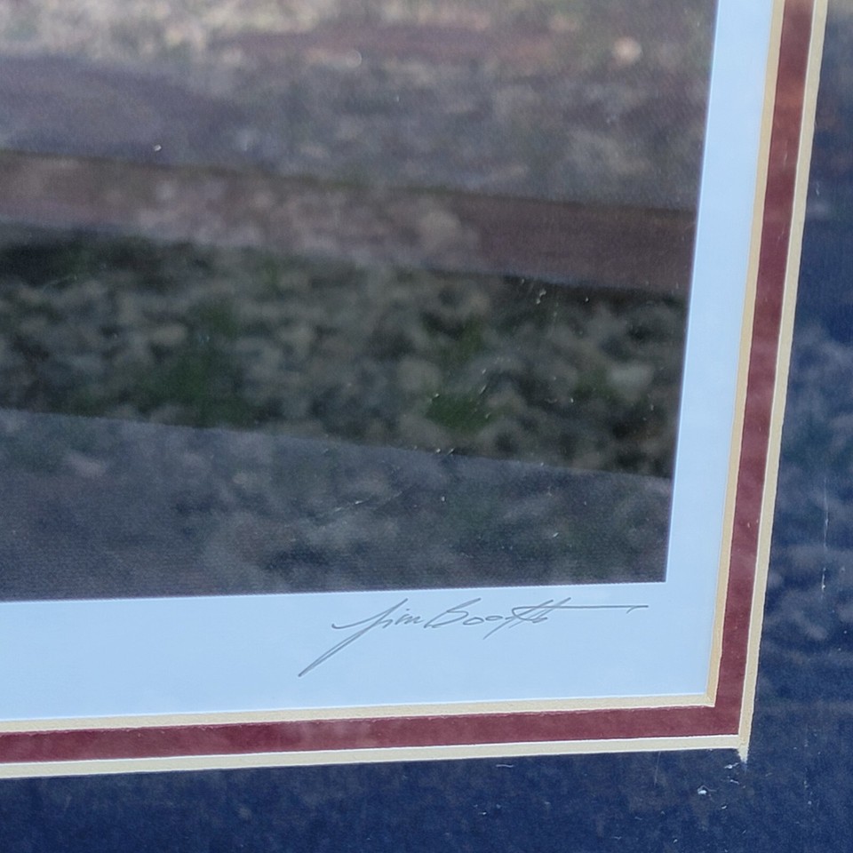Jim Booth The Bridges Signed Print Framed Environment Seal Rare | eBay