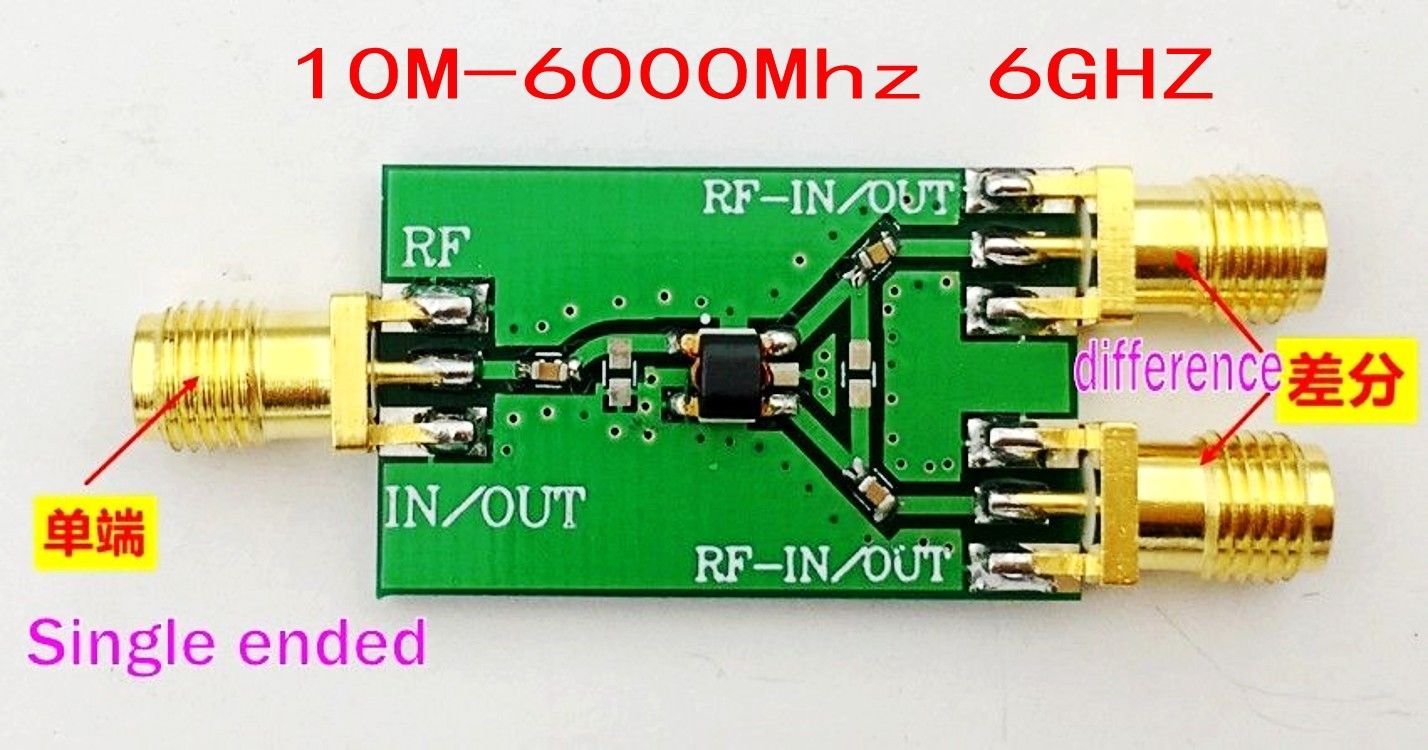 10M-6000Mhz 6GHZ RF Differential Single-Ended Converter Balun 1: 1 ETC1 ...
