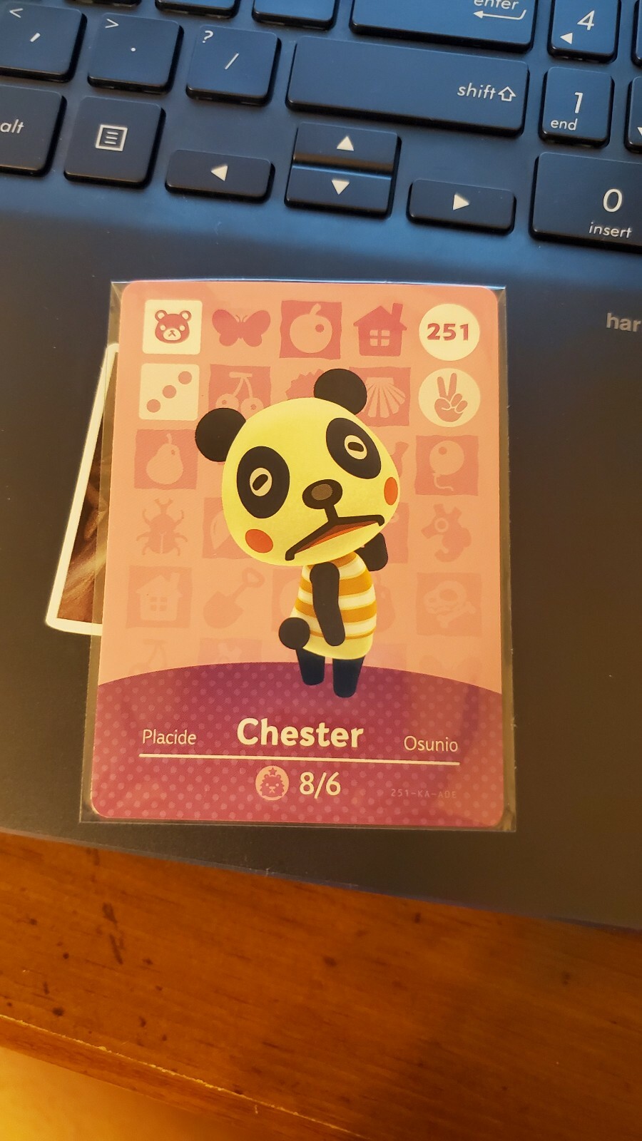 Animal Crossing Chester Amiibo Card | eBay