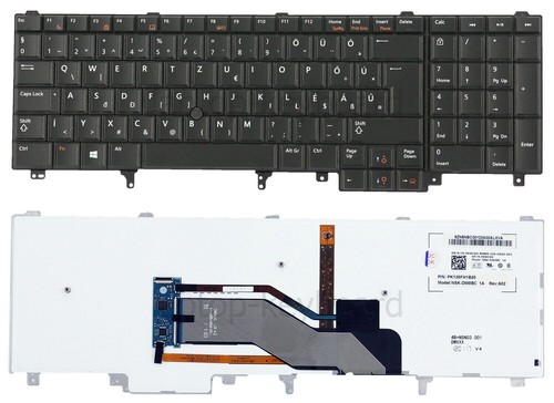 HG Keyboard DELL Latitude E5520 E6540 E6530 E6520 LED | eBay Australia