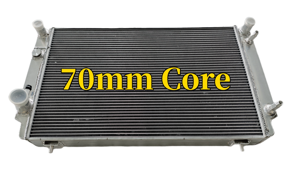 🇺🇸 Aluminum Radiator Fit Jaguar XJS/XJ12 5.3L V12 AT 1976-1996 70MM ...