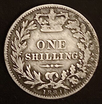 1881 Great Britain UK Shilling - SILVER | eBay UK