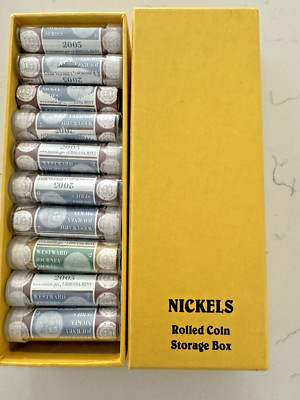 Buffalo Nickel Roll 2005 2004 Uncirculated D P Mint $40 Coins Roll | eBay