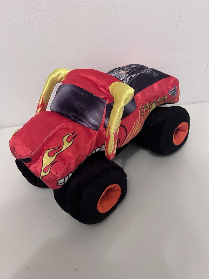 Monster Jam El Toro Loco Monster Truck Plush Cuddly You Official ...