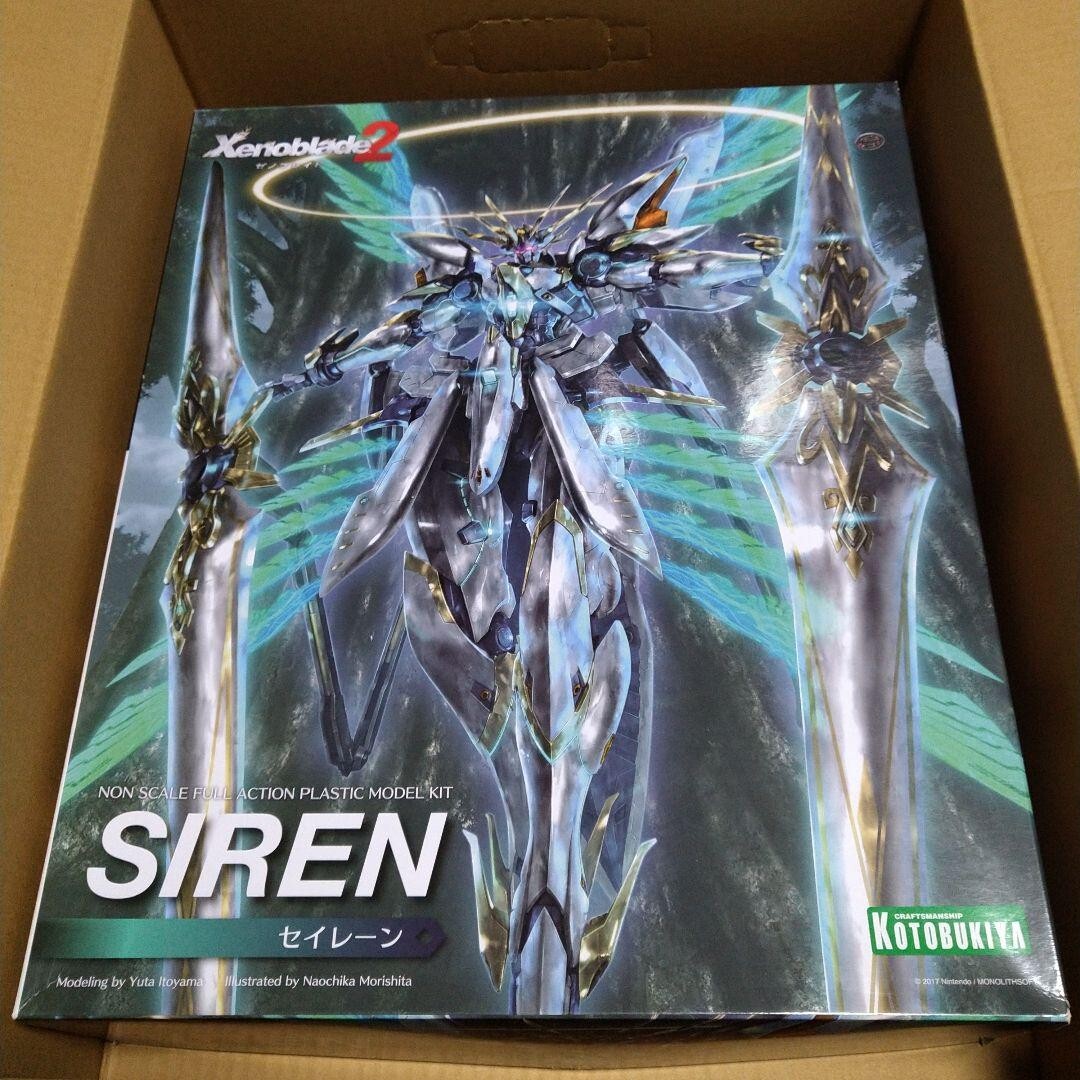 KOTOBUKIYA Model Kit Xenoblade Chronicles 2 Siren Seiren Action Figure ...