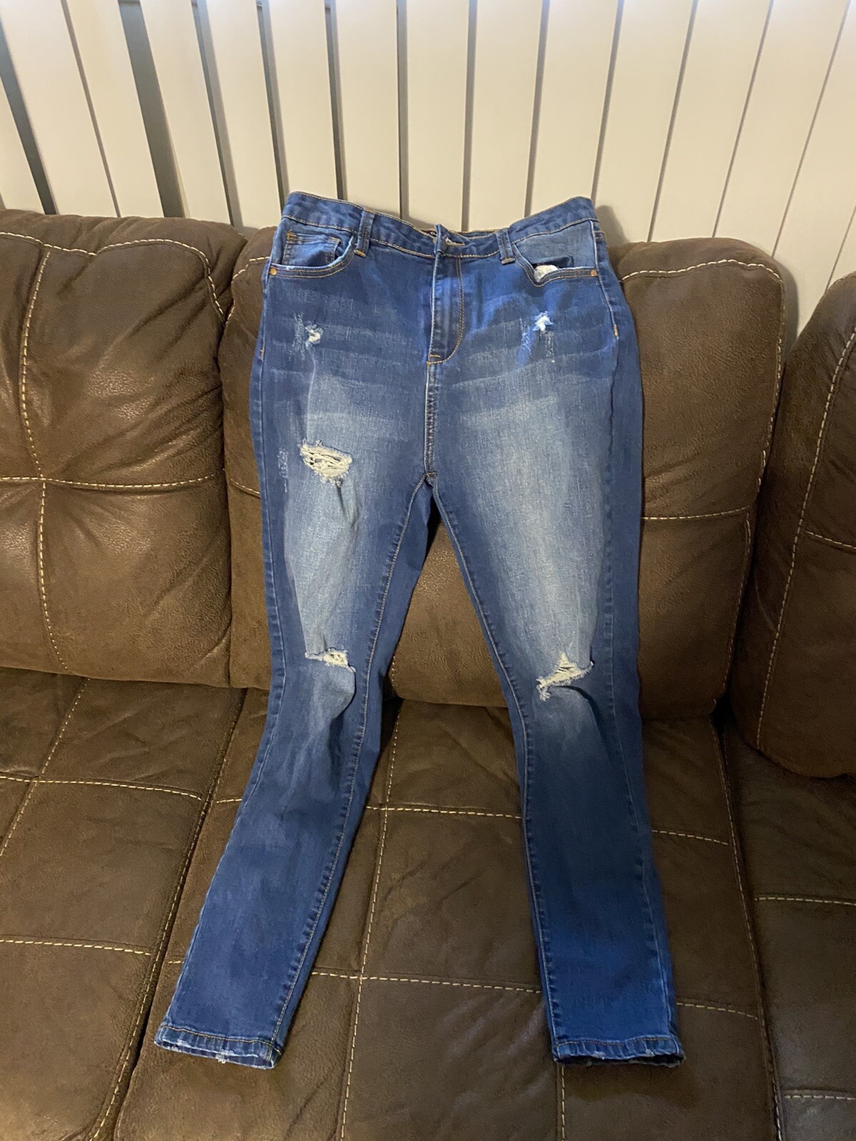 Womens Fashion Nova Ripped Jeans (AAA14) | eBay