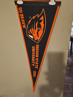 OREGON STATE BEAVERS PAC 2 NCAA VINTAGE FELT PENNANT 9/14/24 | eBay