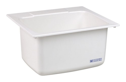 Mustee 10 Utility Sink 25" W X 22" D Self-Rimming Composite ...