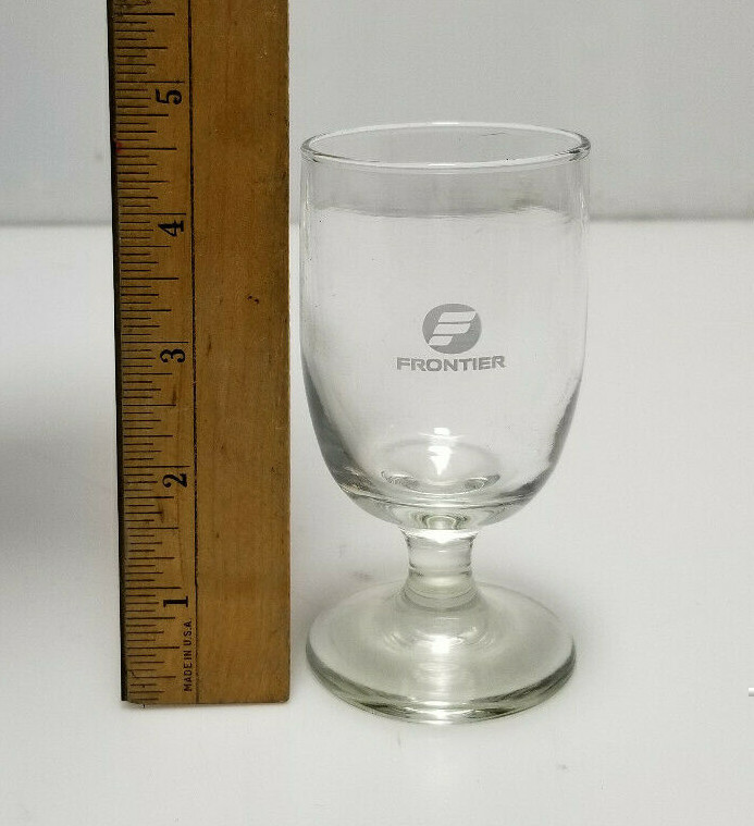 Vintage Airline Glass Frontier | eBay