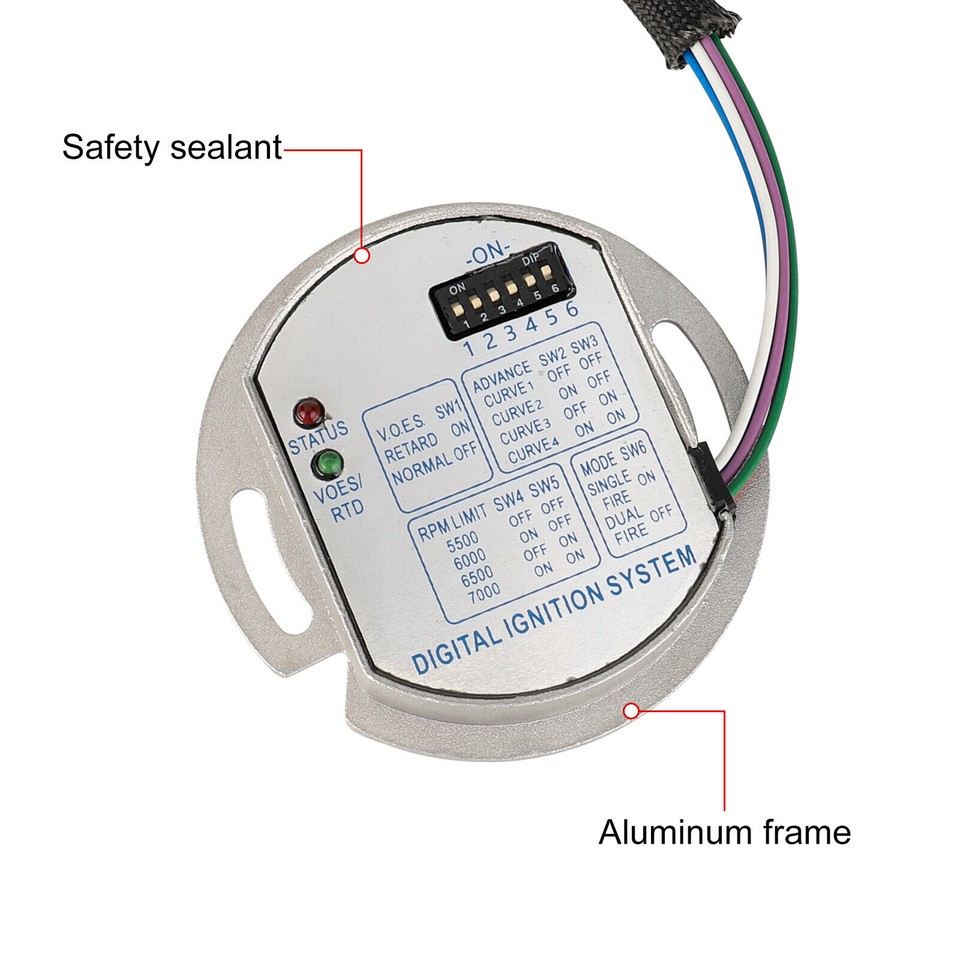 Programmable Single Fire Electronic Ignition Module For Harley EVO ...