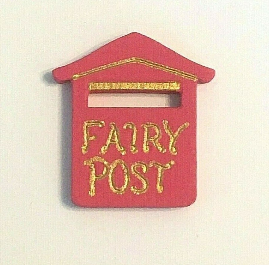 Wooden Fairy Post Postbox - Fairy Door Accessory - Fairy Garden | eBay UK