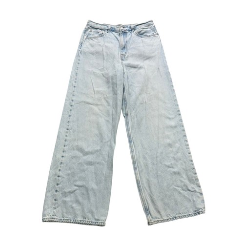 Levi's Premium Jeans Women's 31x31 Light Wash High Rise Loose Wide Leg ...