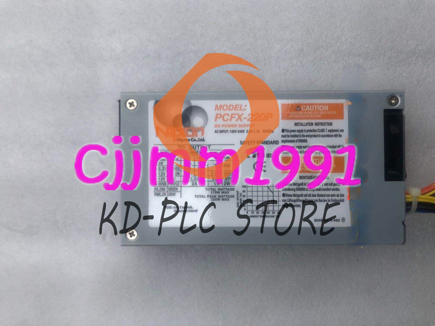 1Pcs New NIPRON Industrial Power Supply PCFX-220P PCFX-220P-X2s | eBay