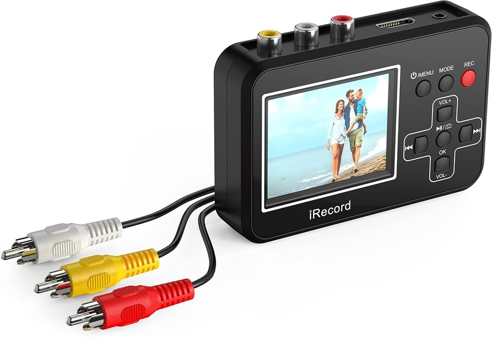 DIGITNOW! Video Capture Vhs to Digital Converter Records Video Tapes to ...
