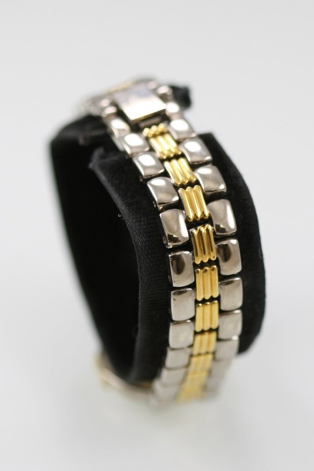 Oleg Cassini Watch Women Silver Gold Stainless St WR Battery Gray Beige ...