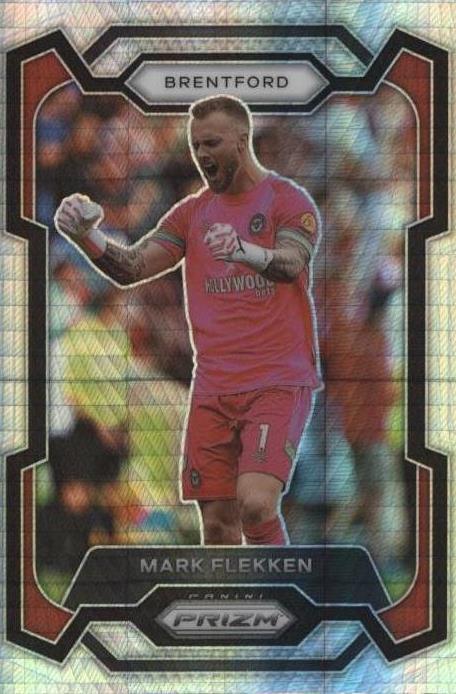 2023-24 Panini Prizm Premier League - Mark Flekken #149 Hyper Prizm (RC ...