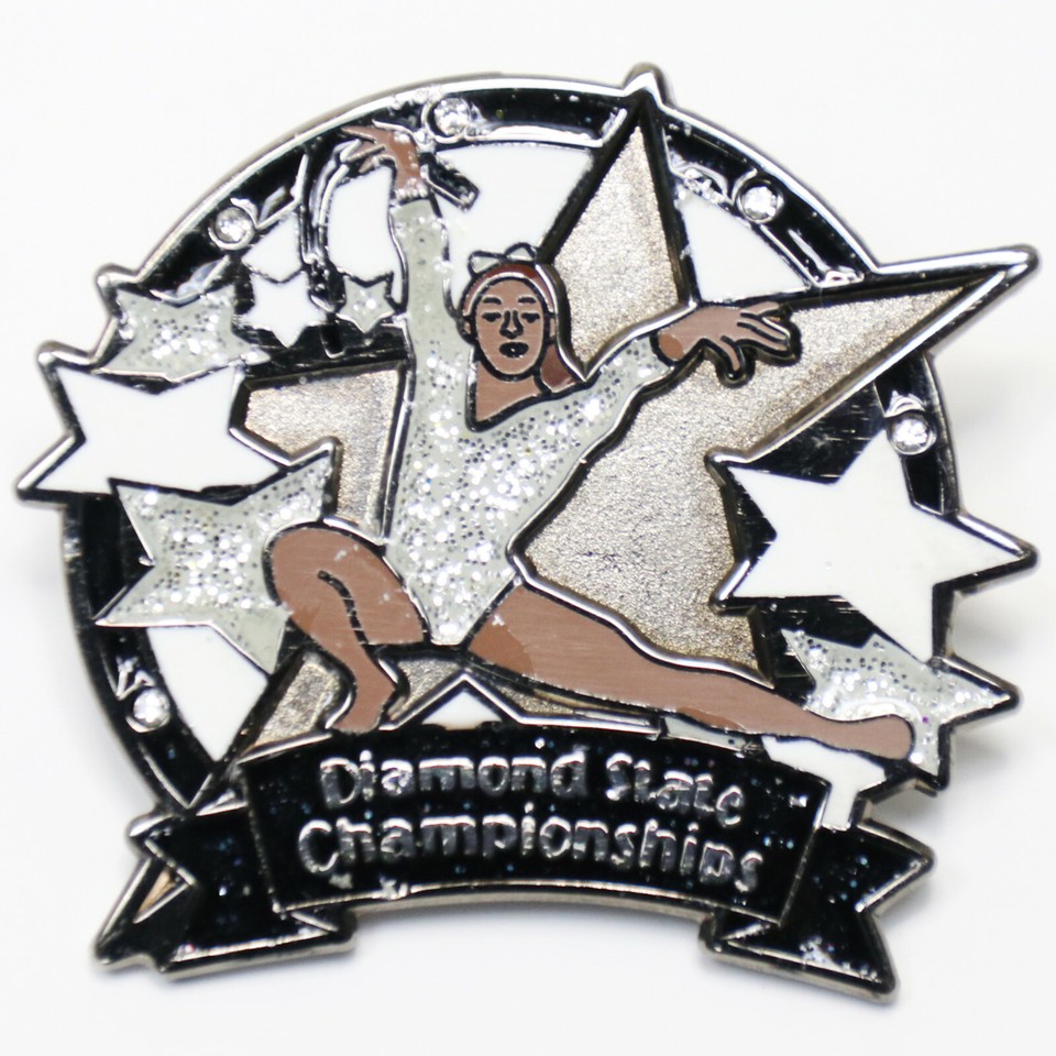 NEW! Xcel Gymnastics Pins - Levels and State by Snowflake Designs | eBay